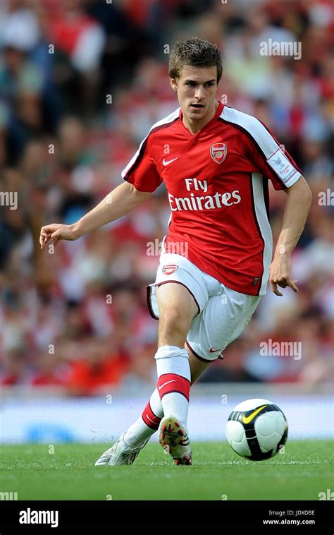 Aaron Ramsey Arsenal Fc Emirates Stadium London England 02 August 2008