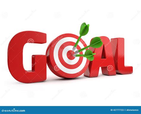 Target Goal Stock Illustration Illustration Of Accuracy 42777723