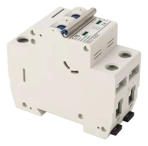 Disyuntor Dc 2p 16a Protección Contra Sobrecargas Riel D Cuotas