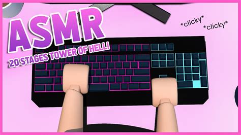 ASMR PRO TOWER STAGE ROBLOX TOWER OF HELL YouTube