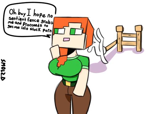 Rule 34 Alex Minecraft Big Breasts Breasts Cube Head Dialog