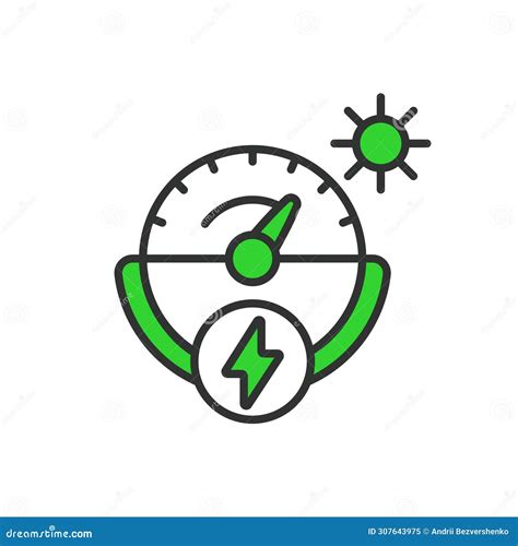 Red Power Indicator On Blue Pressure Gauge Speed Performance From