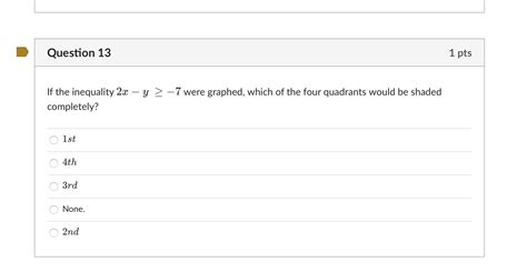 [solved] If The Inequality 2 X Y Geq 7 Were Graphe
