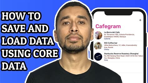 Swift 4 How To Save And Load Data Using Core Data Youtube