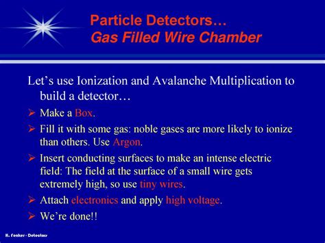 Particle Detectors Tools Of High Energy And Nuclear Physics Detection Of Individual Elementary