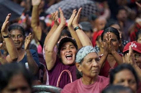 Landslide Win For Sri Lankas Leftist Coalition In Snap General
