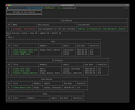 Github Kevinronu Ruby Clin Boards