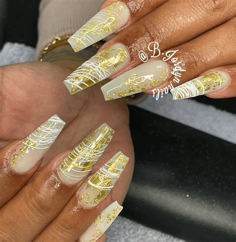 Gold Tip Nails