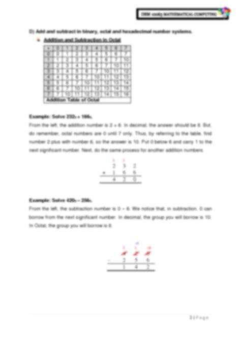 Solution Numbering System Studypool
