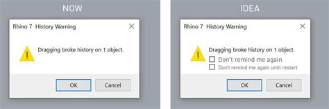 Dimensions History Warning Wish For An Update Example Inside Rhino For Windows Mcneel Forum