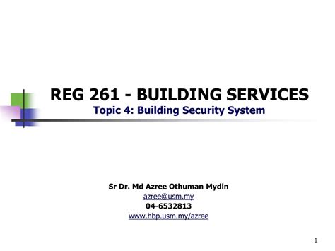 Ppt Building Security Systems Powerpoint Presentation Free Download