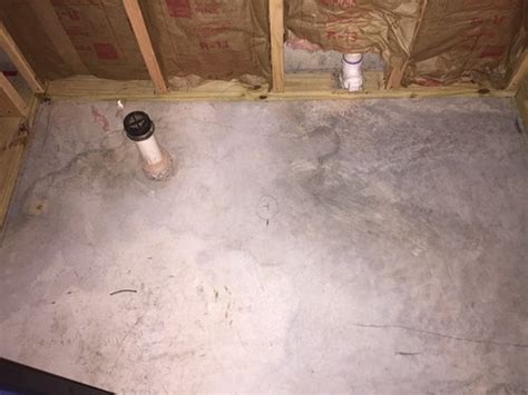 How To Install Shower Drain In Basement Floor Flooring Ideas