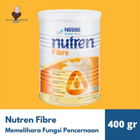 Jual Nutren Fibre 400 Gram Shopee Indonesia