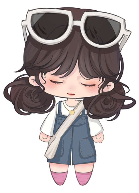 戴眼镜的小女孩