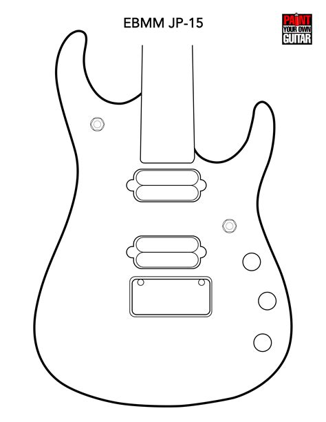 Guitar Body Templates