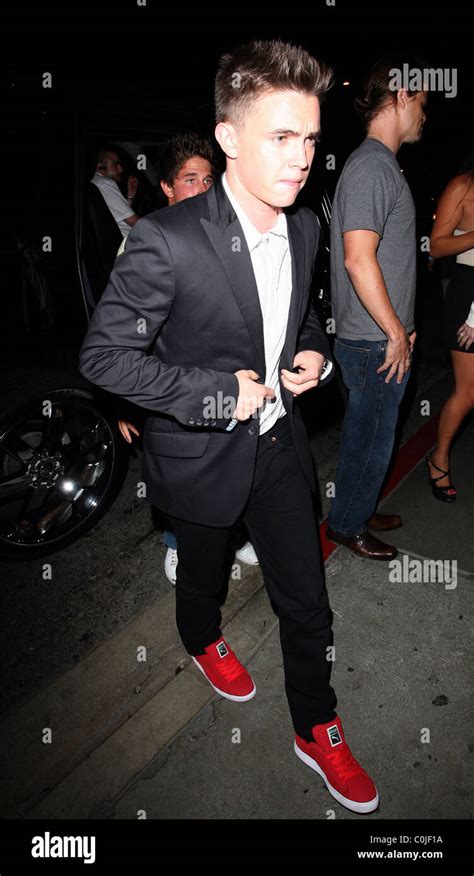 Jesse Macartney Seen Arriving At Coco De Ville Nightclub Los Angeles