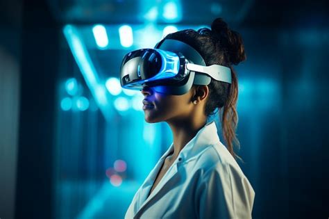 Premium Photo Virtual Reality Simulation For Medical Training