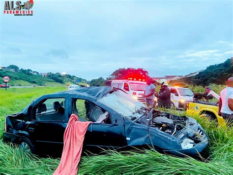 One Person Critically Injured In A Vehilce Rollover On The N2 South