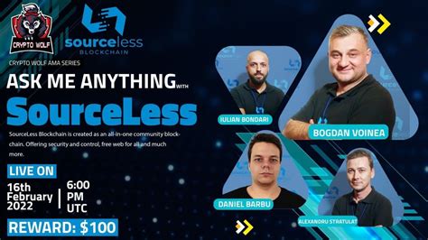 sourceless ask me anything event 16th february 2022 6 00 pm utc