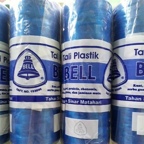 Jual Tali Plastik Bell Tali Biru Tali Salaran Tali Gawar Merk Bell Shopee Indonesia