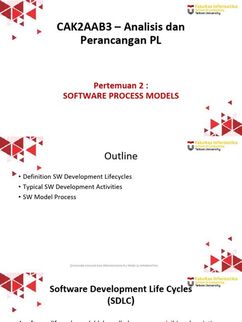Materi 2 Sw Model Process Cak2aab3 Telu Pdf Software Development