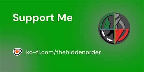 Support {tho} The Hidden Order