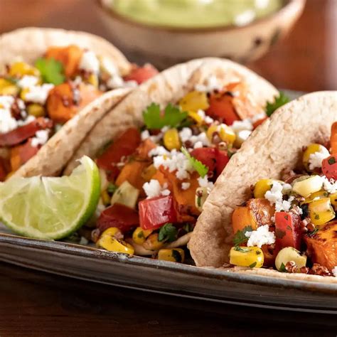 Vegetarian Sweet Potato Tacos Simplot Foods