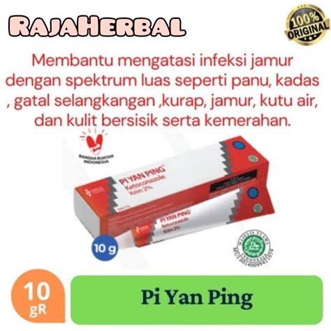 Jual Salep Pi Yan Ping Salep Ketoconazole Krim Gatal Alergi Jamur Eksim