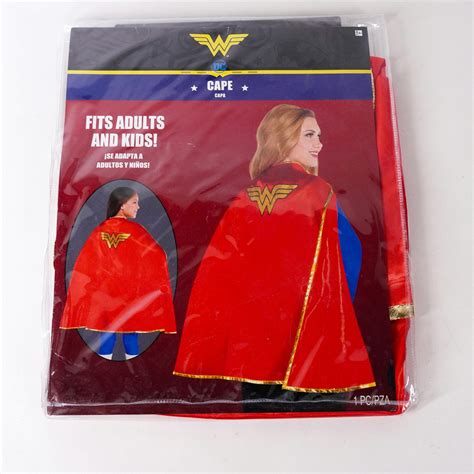 Other Wonder Woman Super Hero Red Cape Halloween Costume Dc Comics