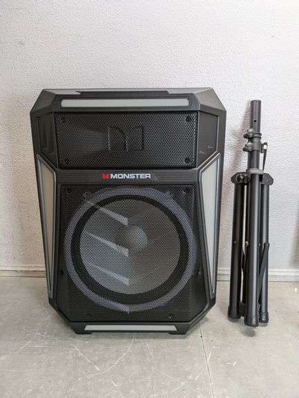 Monster Z6 All In One Pa Speaker 650w Like New See Condition Notes