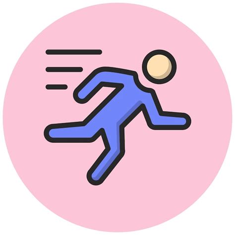 Premium Vector Sport Run Vector Icon Design Illustration