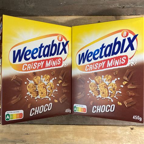2x Weetabix Crispy Minis Chocolate Chip Cereal 2x450g And Low Price
