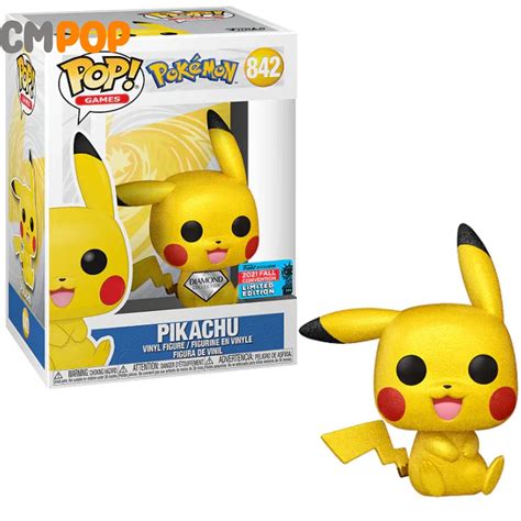 Pikachu 842 Funko Pop Games Pokemon Diamond Collection 2