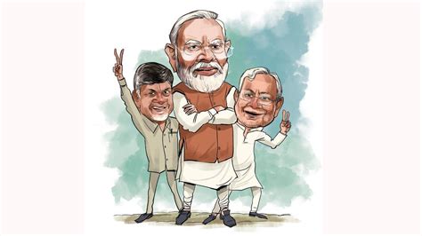 Lok Sabha Election Results 2024 Bjp Cut To Size In Key States But Nda