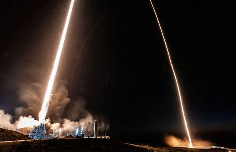 In Photos Spacexs Fantastic Nighttime Launch Of Saocom 1 And Rocket