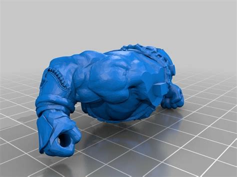 Бесплатный OBJ файл HULK RAGNAROK INSPIRED MODEL BUST V1 LOW RES 3D печать объекта для