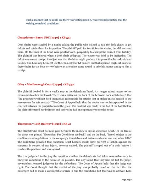 Lecture Exclusion And Limiting Clauses Cases DOCX Law