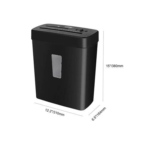 8 Sheet Paper And Credit Card Cross Cut Shredder With 13l Bin Moustache®