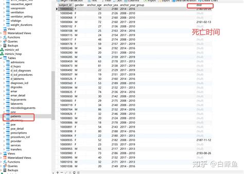 Mimic Iv数据库， 如何提取入院患者生存时间？mimic数据库生存时间 Csdn博客