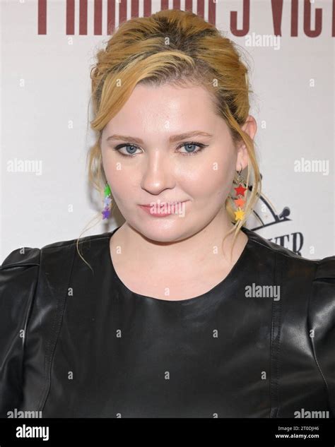 Westwood California USA 05th Oct 2023 Abigail Breslin Los Angeles