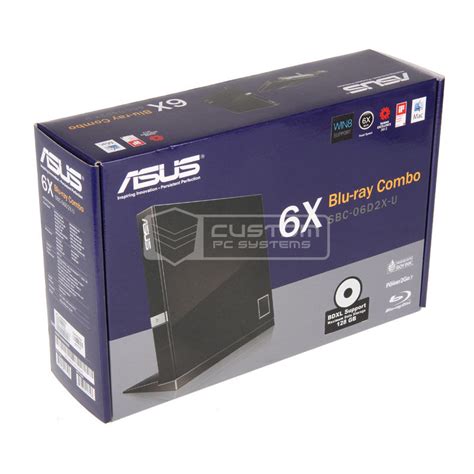 Asus Sbc 06d2x U Blu Ray Drive External Black 90 Dt00205 Ua219kz