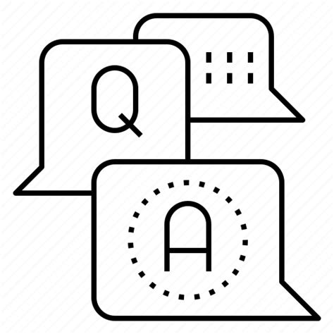 Answer Ask Balloon Qa Question Speech Icon