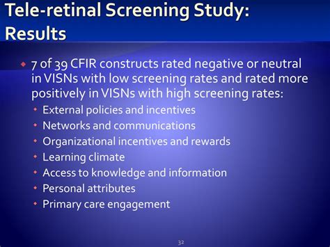 Ppt Use Of The Cfir In Va Implementation Research Powerpoint Presentation Id 2679521