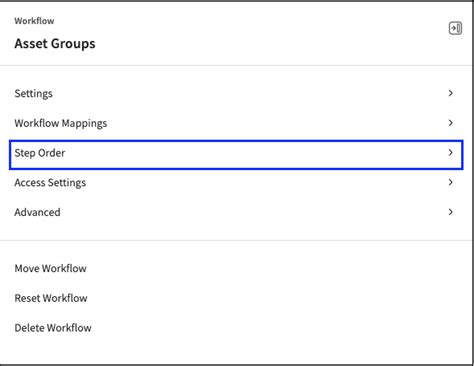 Edit Workflow Step Order LogicGate Help Center