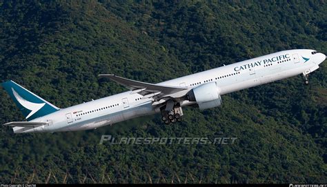 B Kqg Cathay Pacific Boeing 777 367er Photo By Chen744 Id 1529546