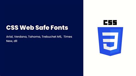 belajar css lanjutan 150 css web safe fonts — minarsih tech