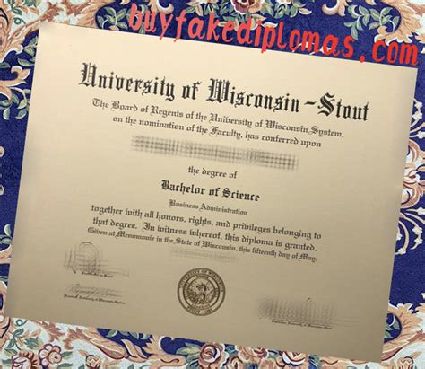 Buy Fake University Of Wisconsin Stout Degree Buy Fake Diplomas High