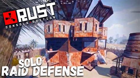 My First Solo Raid Defense Rust Console YouTube My First Solo Raid Defense Rust Console YouTube
