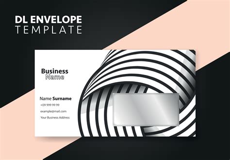The Envelope Dl Size Template International Standard Size Envelope