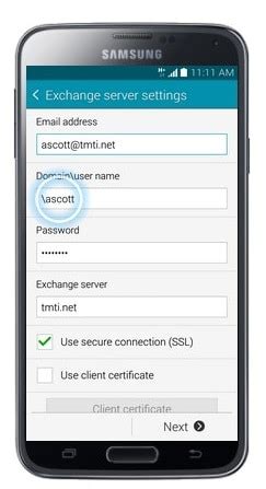 Adding An Exchange Email Account To Your Android Phone Airiam